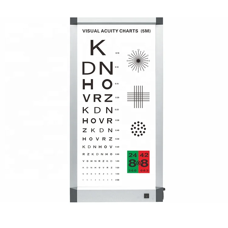 Vc-c Led Vision Chart - Buy Visual Acuity Chart,Visual Acuity Chart ...