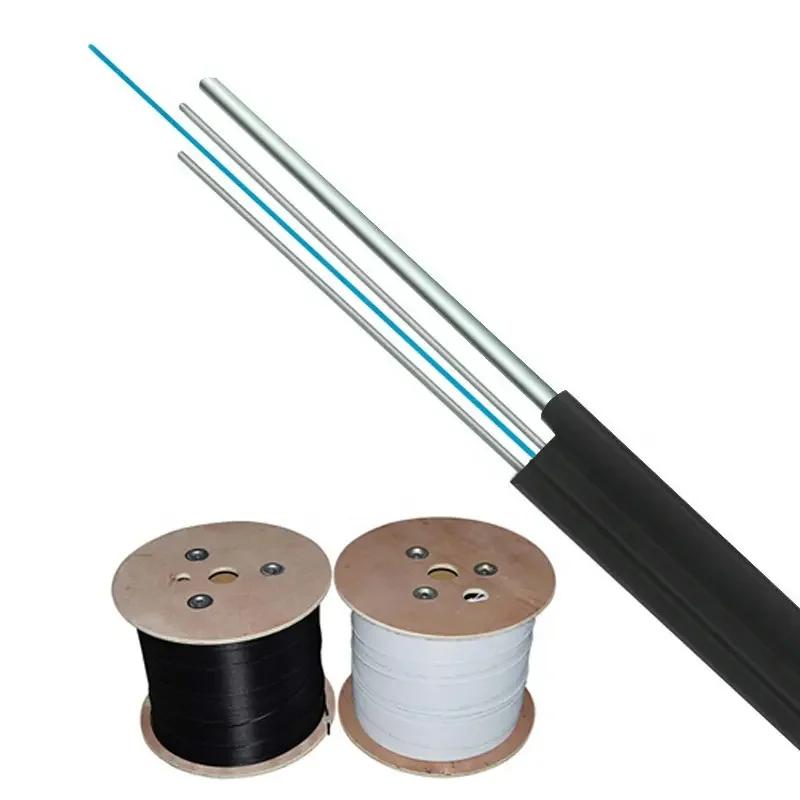 Strong Pressure Resistance Optical Fiber Drop Cable High Quality 2 4 6 ...