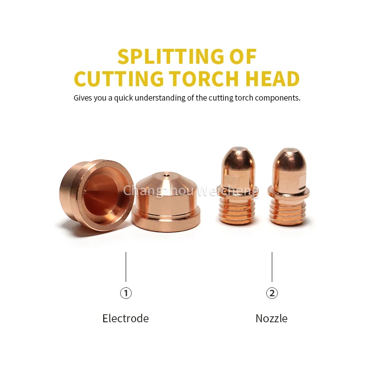 CB150 Plasma Cutting Torch Nozzle PD0026 Made of Durable Copper ...