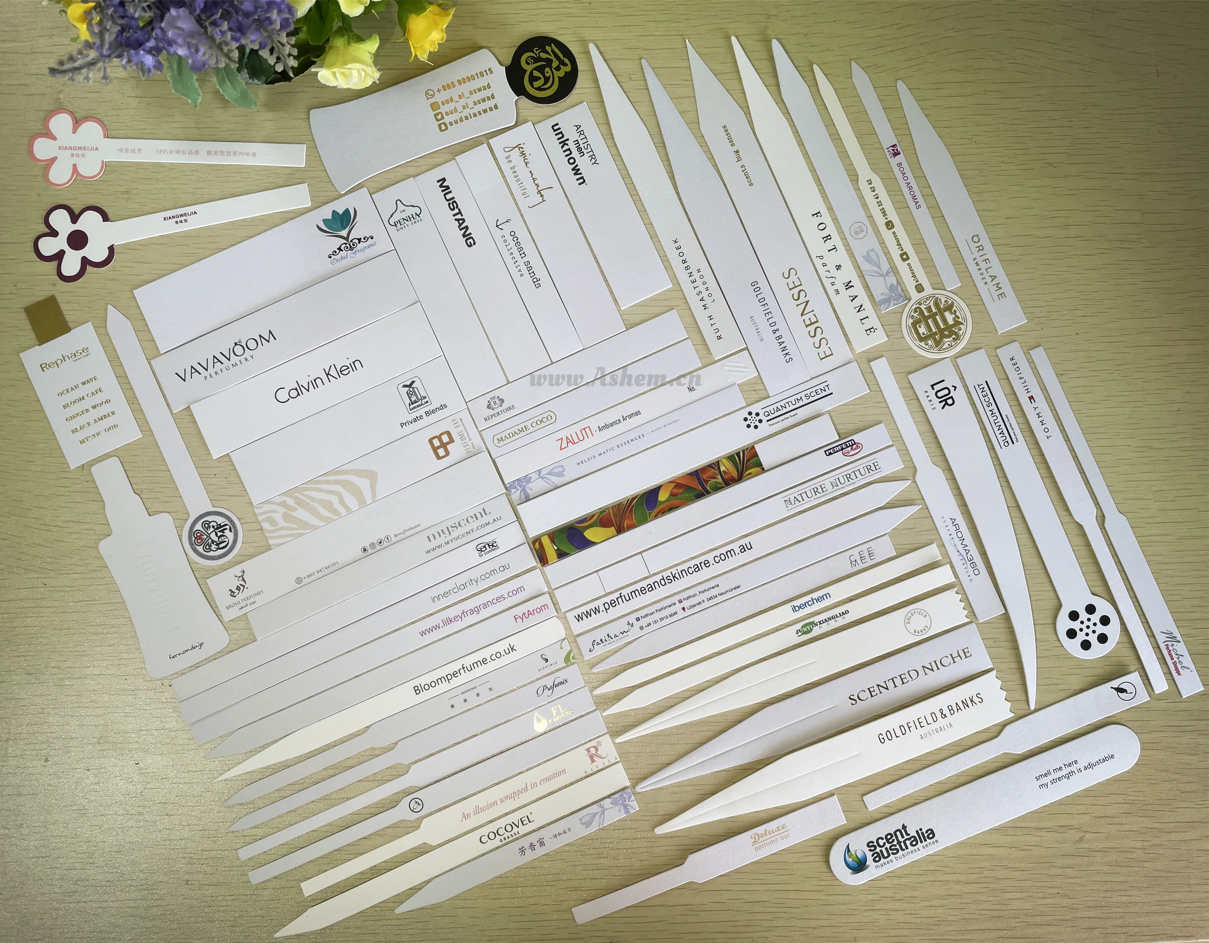 Perfume Test Paper - M-1061 - OEM Perfume Strip Sniff Test