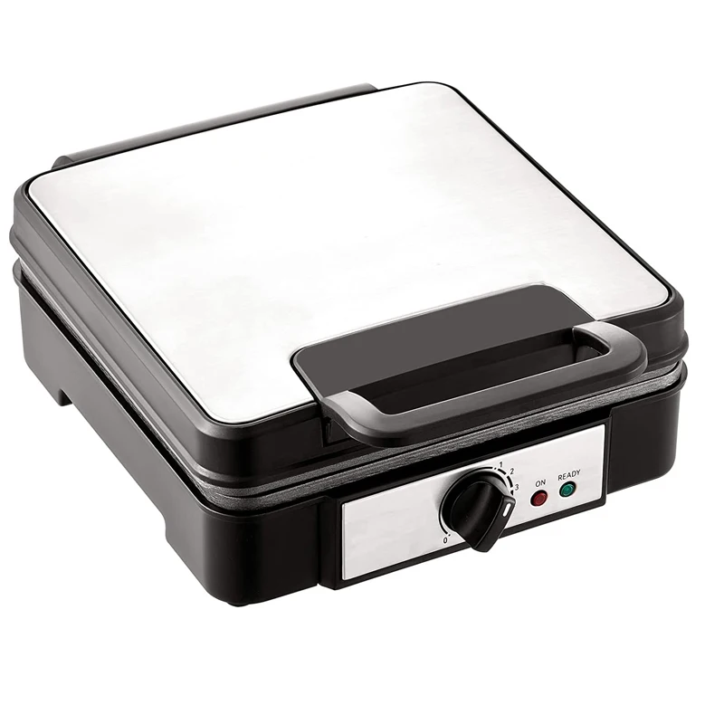 Aifa Electric 4 Slice Belgian Waffle Maker Baking Pans Stainless Steel ...