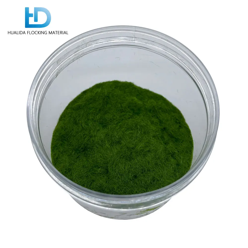 Artificial Lawn Deco Material 3 Mm Nylon 66 Polyamide Flocking Powder ...