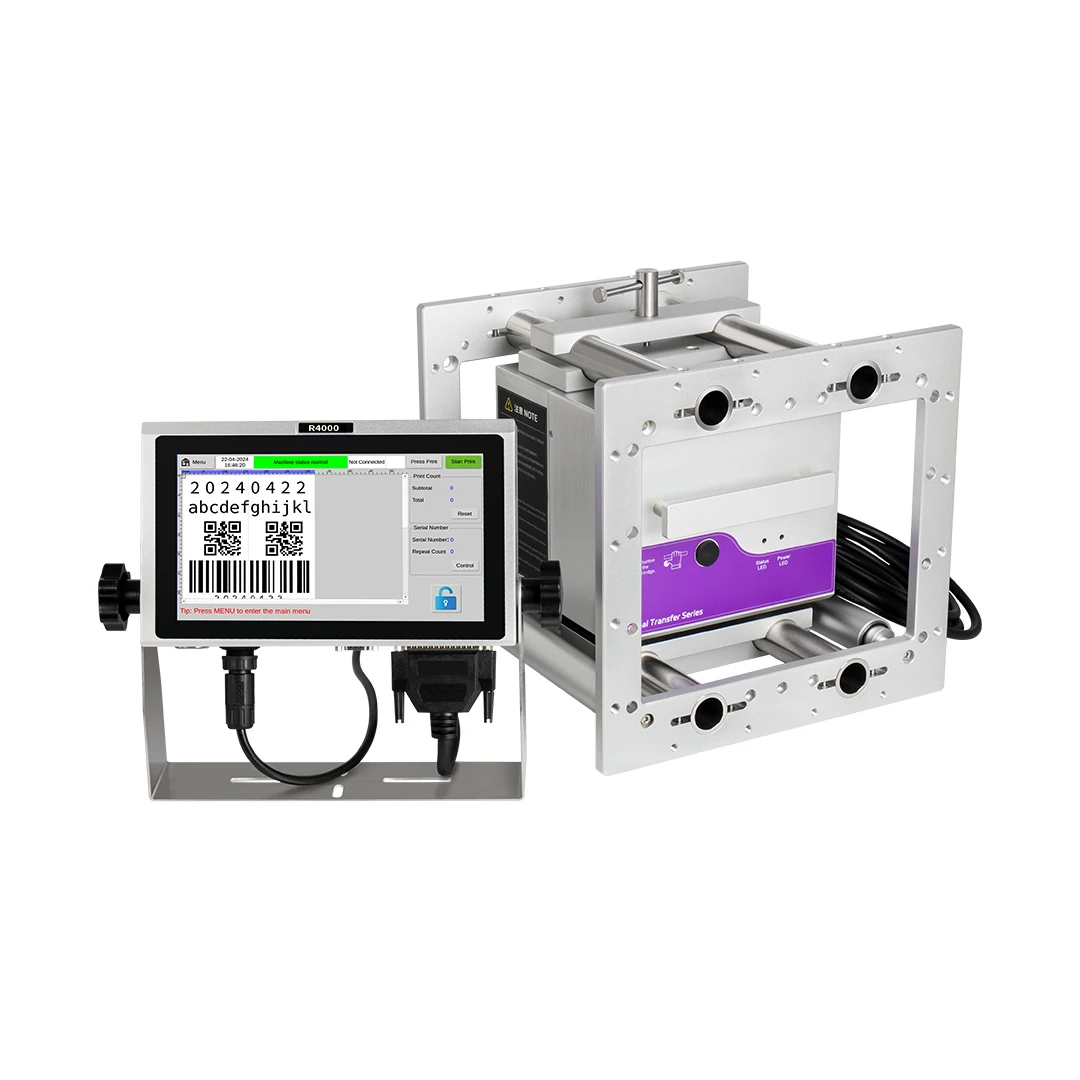 Docod R4000 Industrial TTO Labelling Machine for Flexible Packaging ...