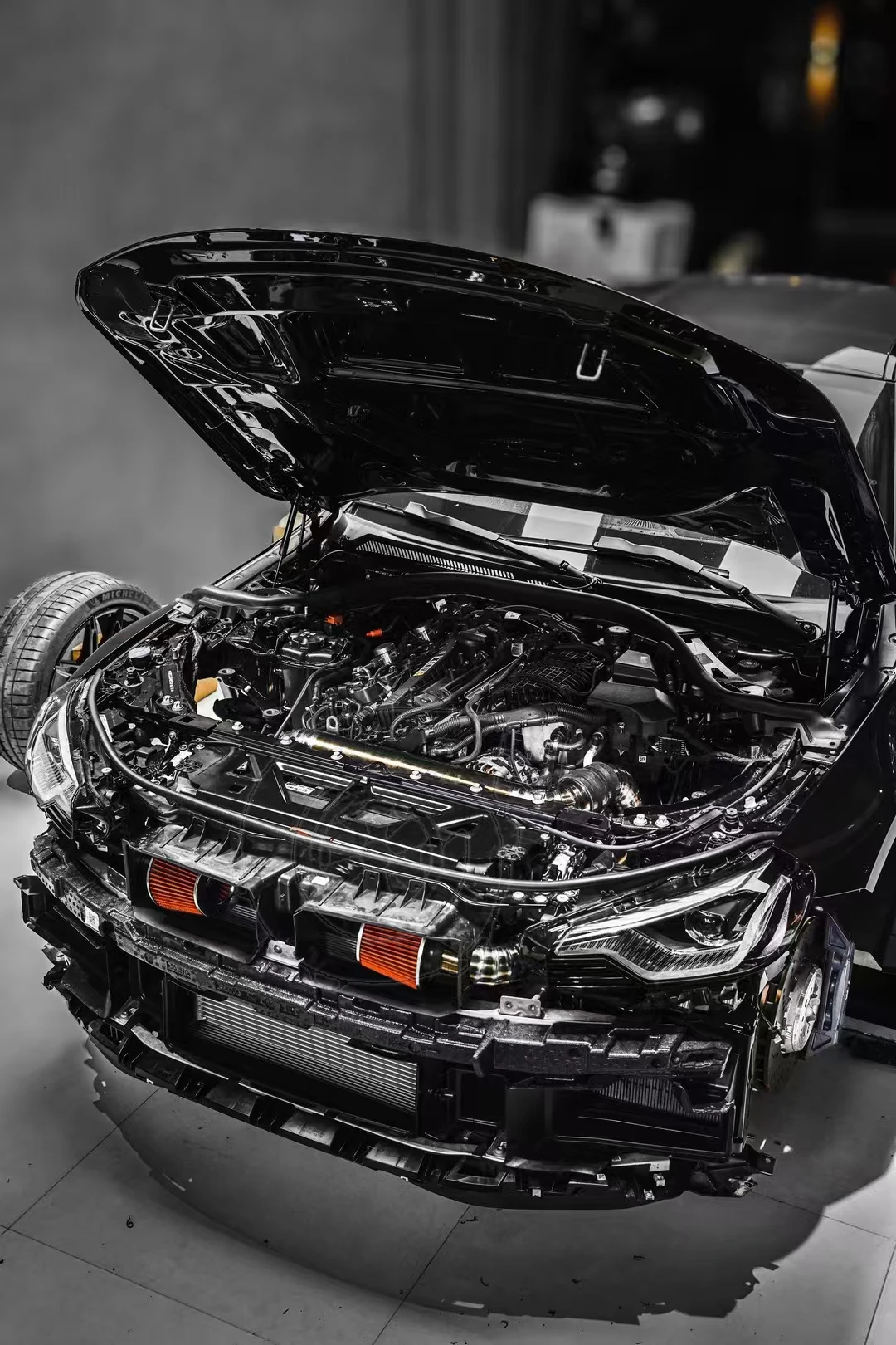 Performance TITANIUM Front Mount Intake for BMW G80 G82 M3 M4 ...