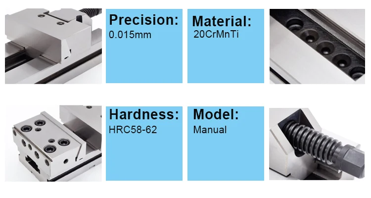 Gt Modular Precision Machine Vise Gt100-100-1 Gt125 Vise For Tools ...