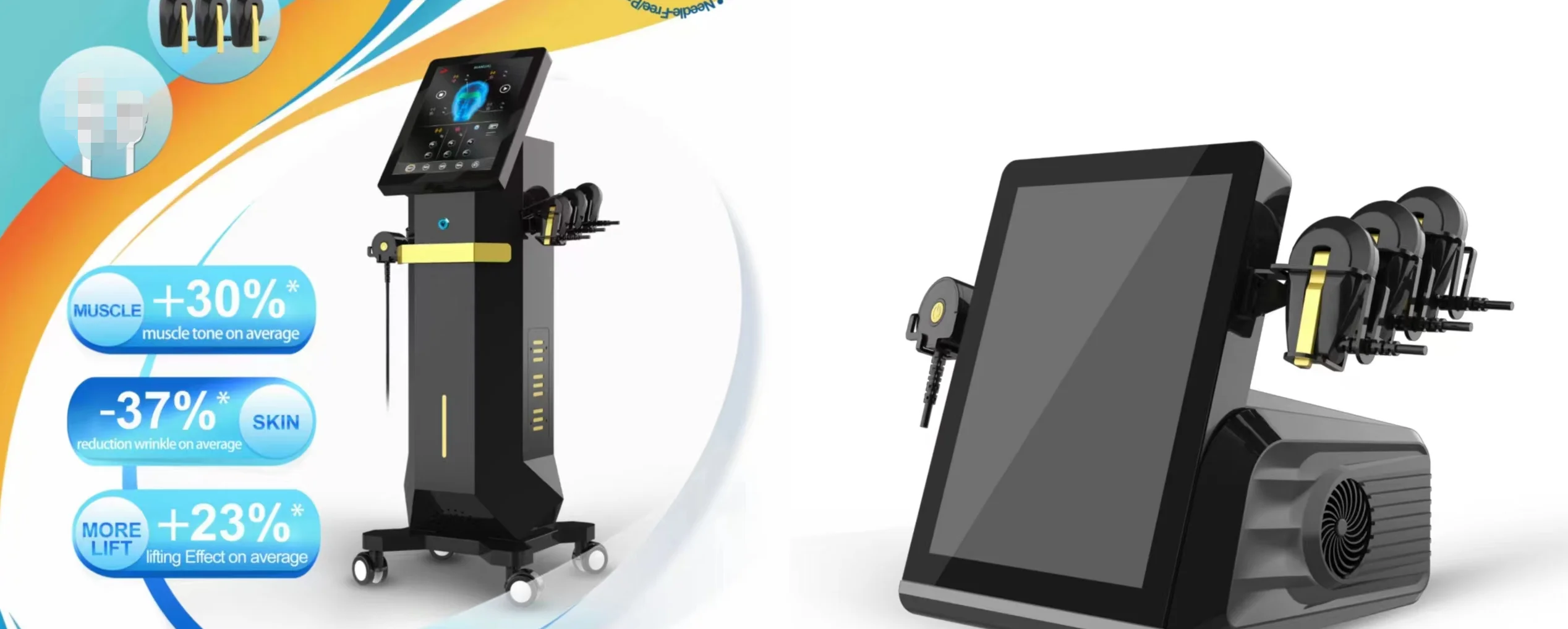 V-face Shaped Face Lifting Muscle Stimulate Pe-face Rf Skin Lifting ...