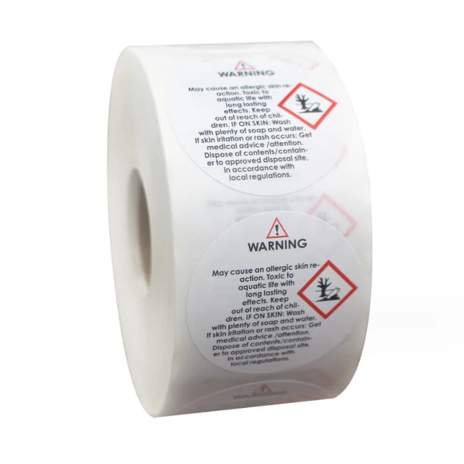 Factory Custom Logo/size Product Label Sticker Warning Stickers Barcode ...