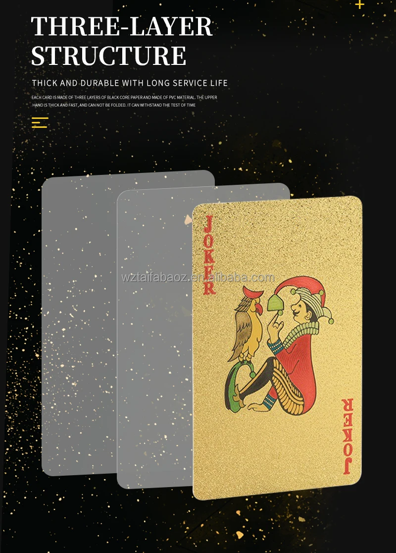 Custom Personalized Plastic Playing Card Smooth Waterproof Playing Card ...