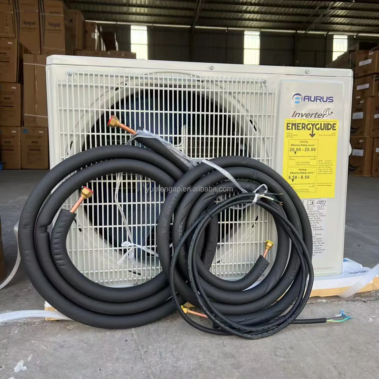 12000btu AURUS Mini Split AC - Efficient & Smart Cooling