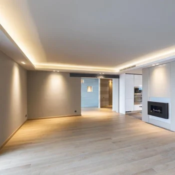 New Design Corner Black White Recessed Plasterboard Aluminum Led ...