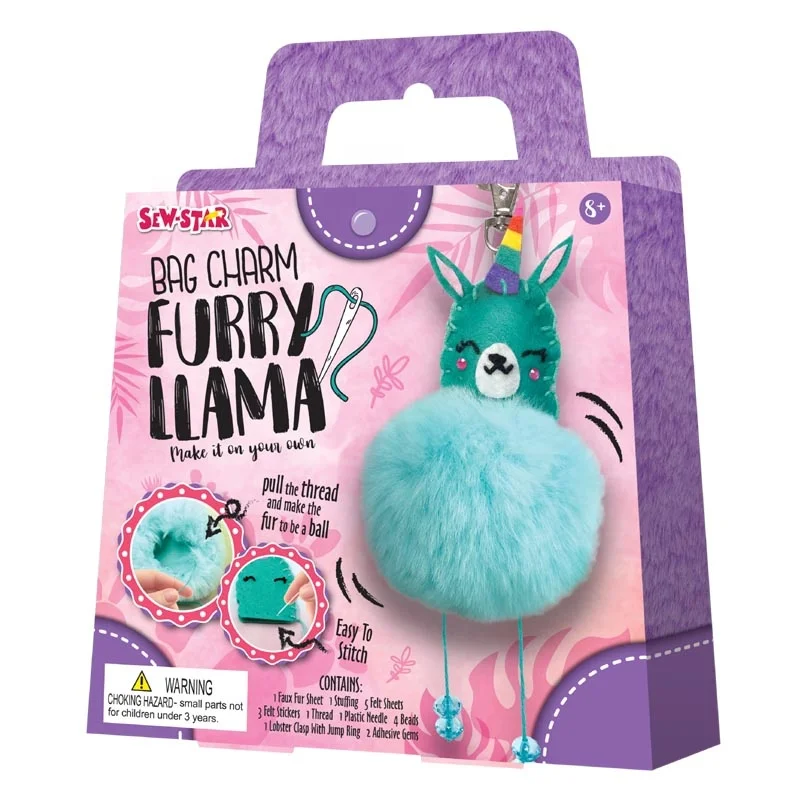 Wd Rts 2021 Diy Stem Girl Children Kids Cute Puff Ball Stuffed Pompom ...