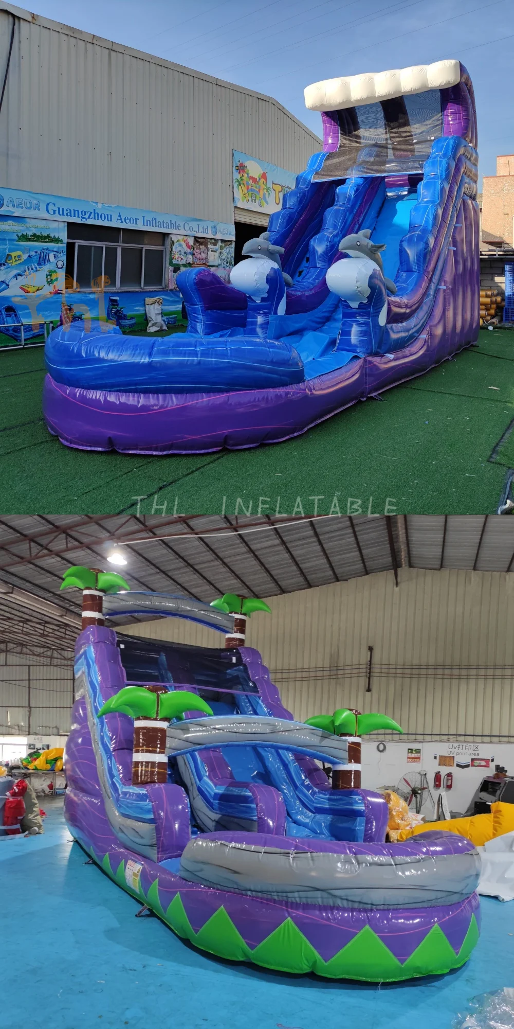 Giant Inflatable Water Slide for Adults - Backyard Fun