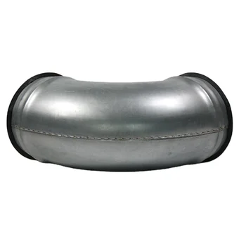 Ventilation Spiral Duct Round Pipe Fitting Galvanized Steel Pressed ...