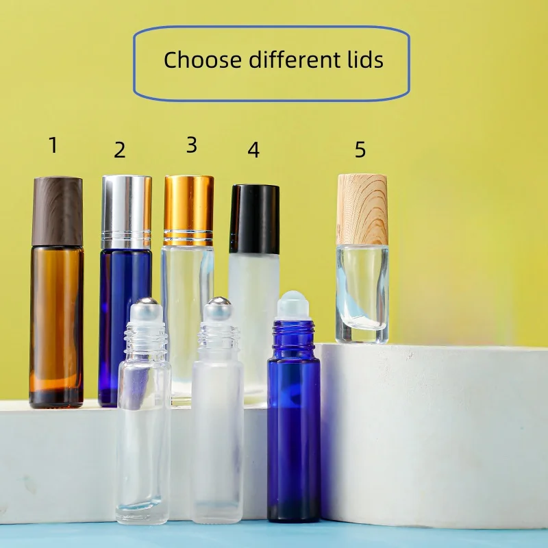 Factory Direct Roll On Bottle 10ml Color Roll On Glass Bottle - Buy 10ml Roll On Bottle Round ...