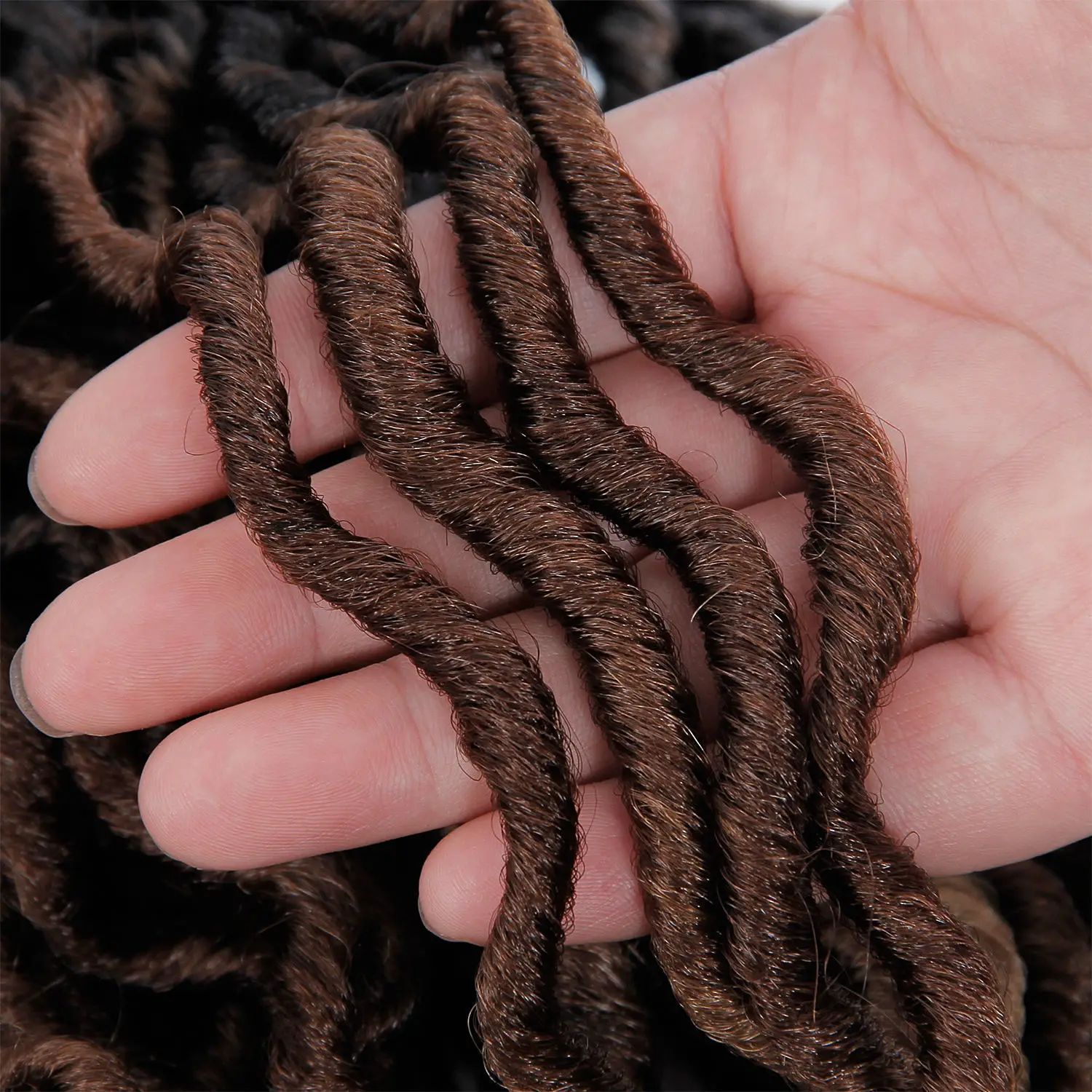 Goddess Gypsy Faux Locs Gypsy Locks 12inch Low Temperature Fiber Wavy ...