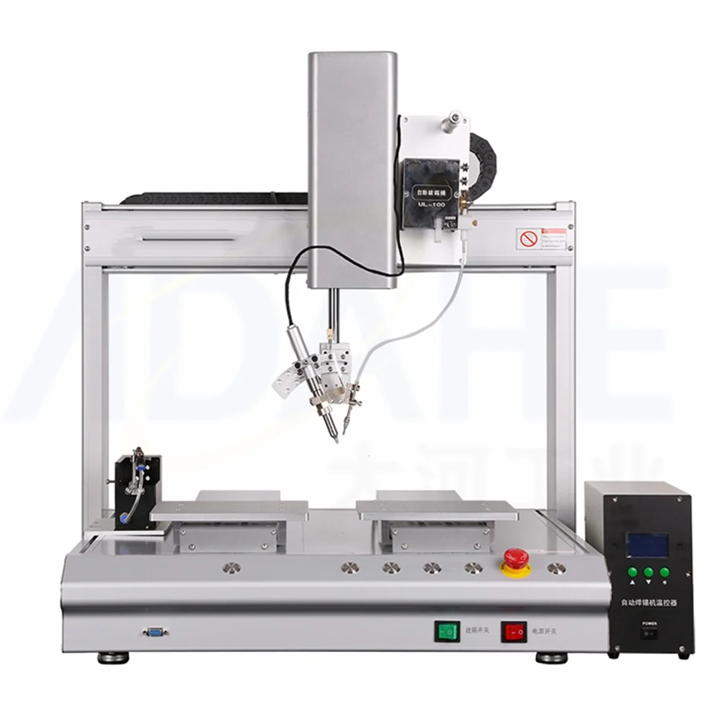 Automatic Soldering Md-double Platform Desktop Double Y And Four Axis ...