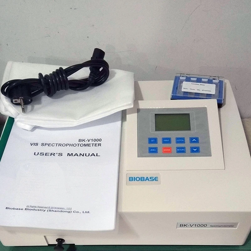Biobase CHINA Uv/vis Spectrophotometer BK-V1000 - 325-1000nm