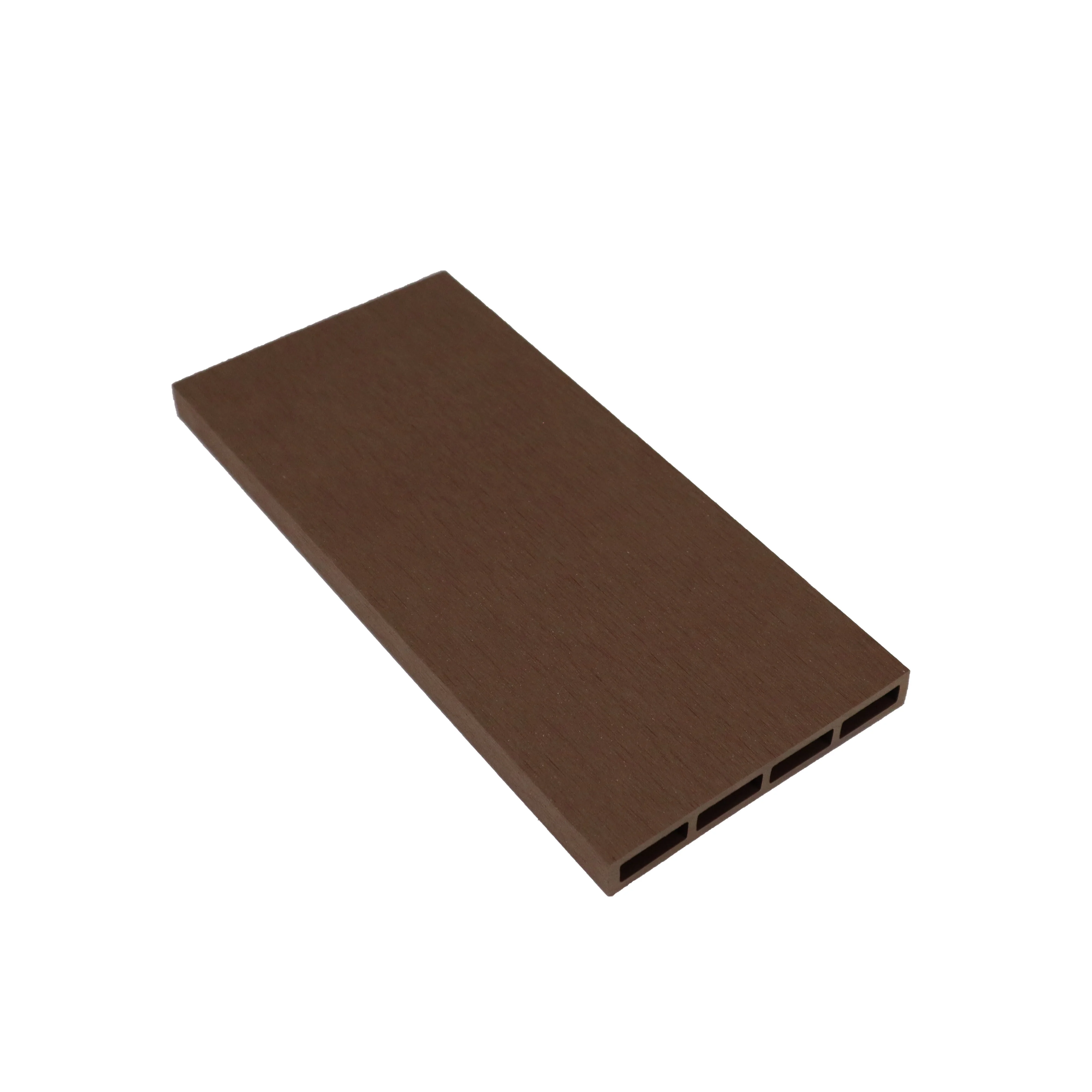 Wooden Grain Surface Deep Embossing WPC Hollow Decking Board Courtyard ...