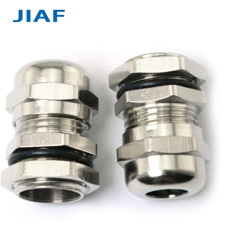 Metal Waterproof Cable Gland M6-m100 Ip68 M20*1.5 Nickle Plated Brass ...