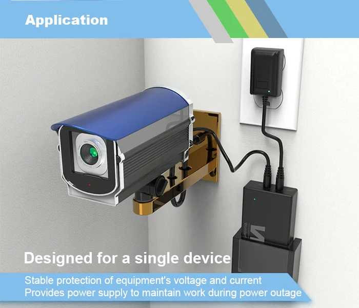 china supply DC 12V Mini ups for wifi router