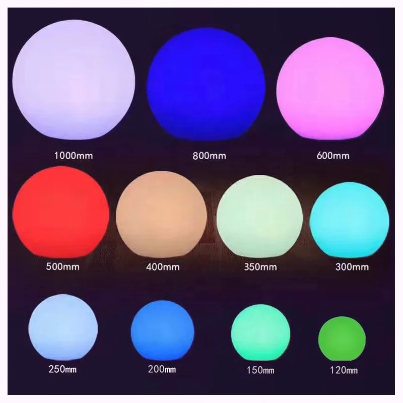 Acrylic Creative Light Discolored Ball Disco Ball Furniture Lamp Stage ...