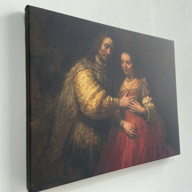 Rembrandt The Jewish Bride