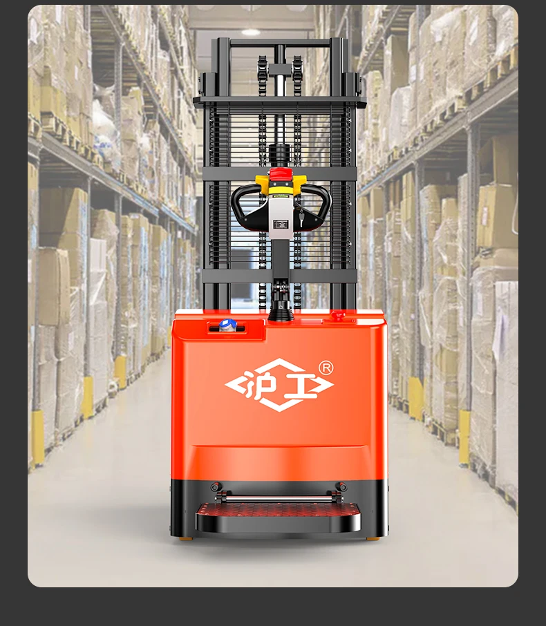 Automatic Standing Electric Pallet Walkie Stacker