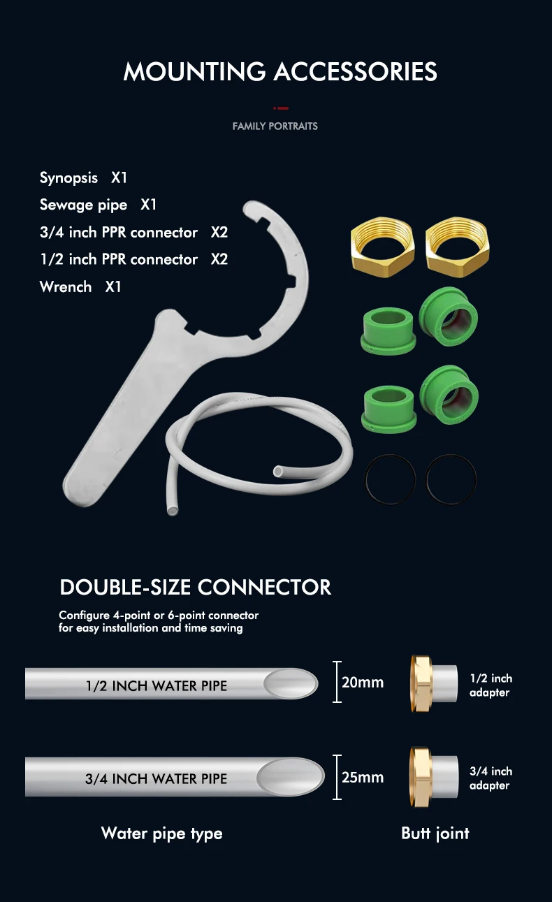 Whole House Water Prefilter System With Backwash 316 Stainless Steel ...