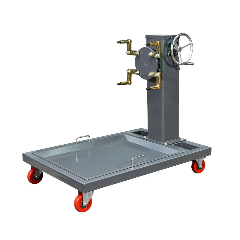 1100lbs Engine Stand with Waste Oil Receiving Tray - Heavy Duty Repair ...