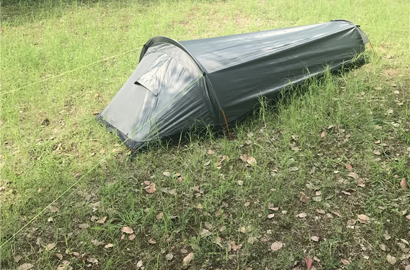 New Upgrade One Man Sleeping Bag Bivy Swag Tent For Solo Trip ...