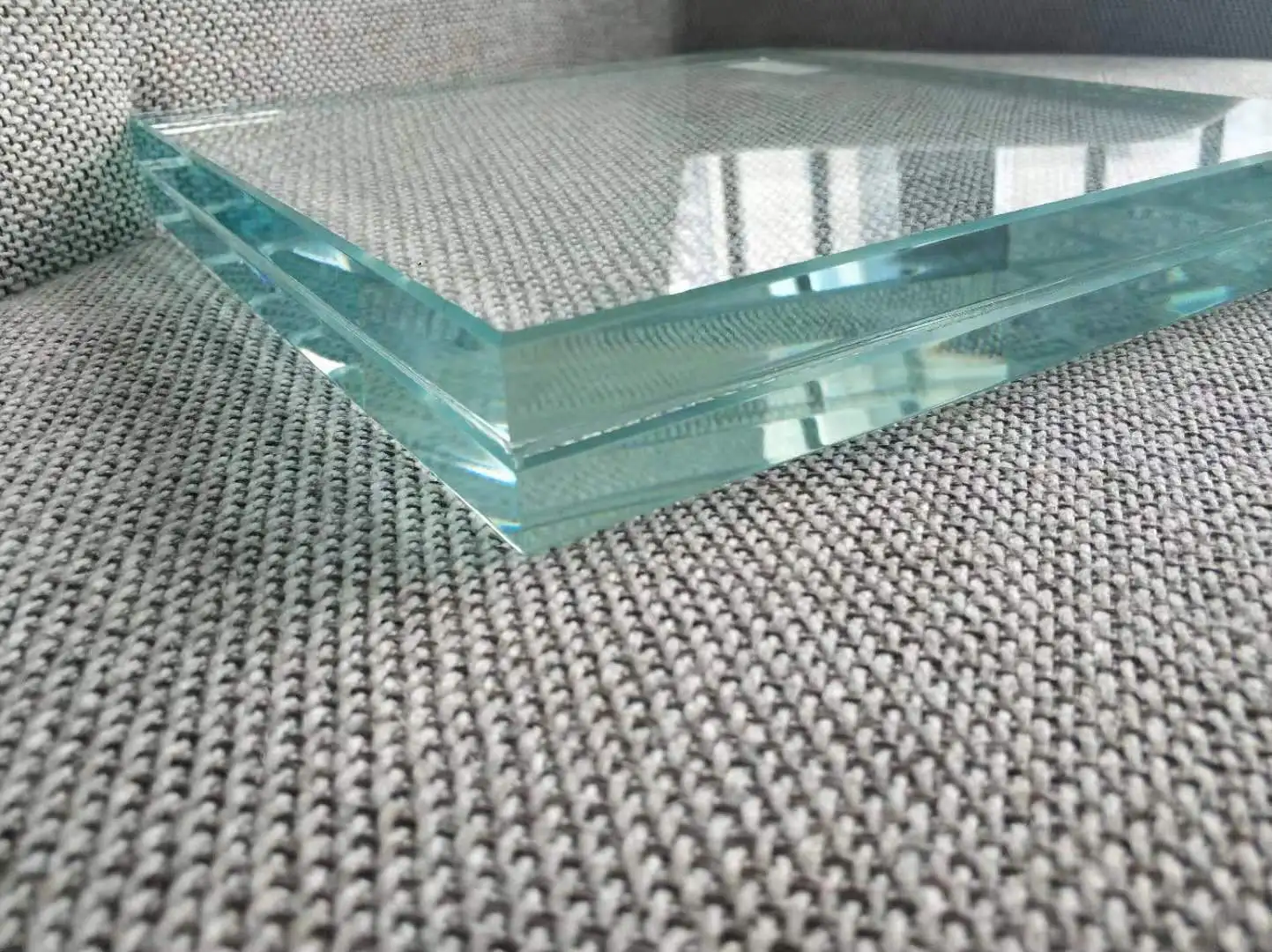 Highly Safety Door Laminated Triplex Glass - Customized Size