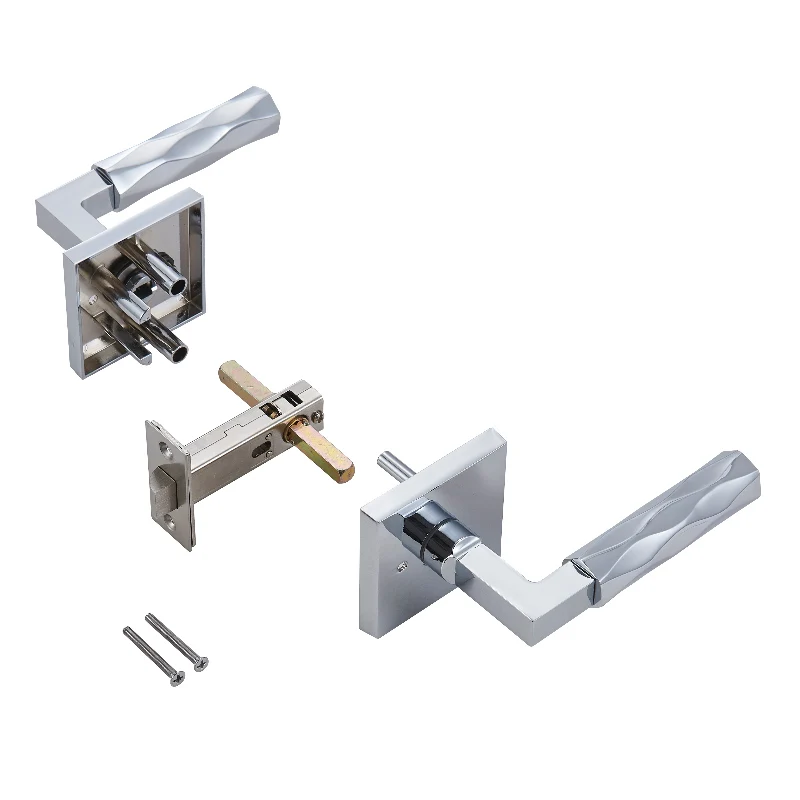 Unique Diamond Knurled Dooe Lever, Home Interior Room Luxury Door Lever ...