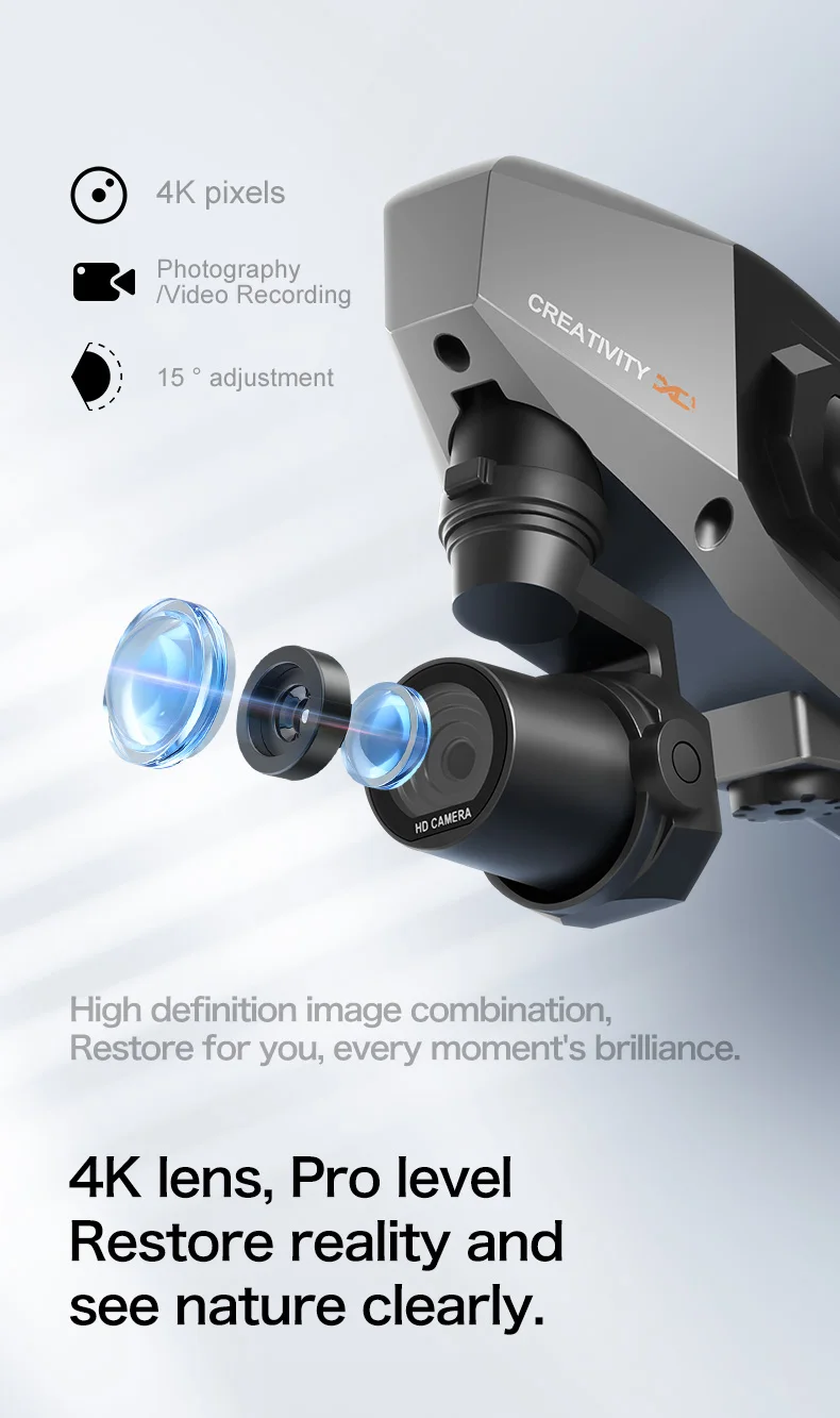 Chic Design Xd1 Rc Drone Alloy Architecture Mini Drone Wifi Fpv Mini ...