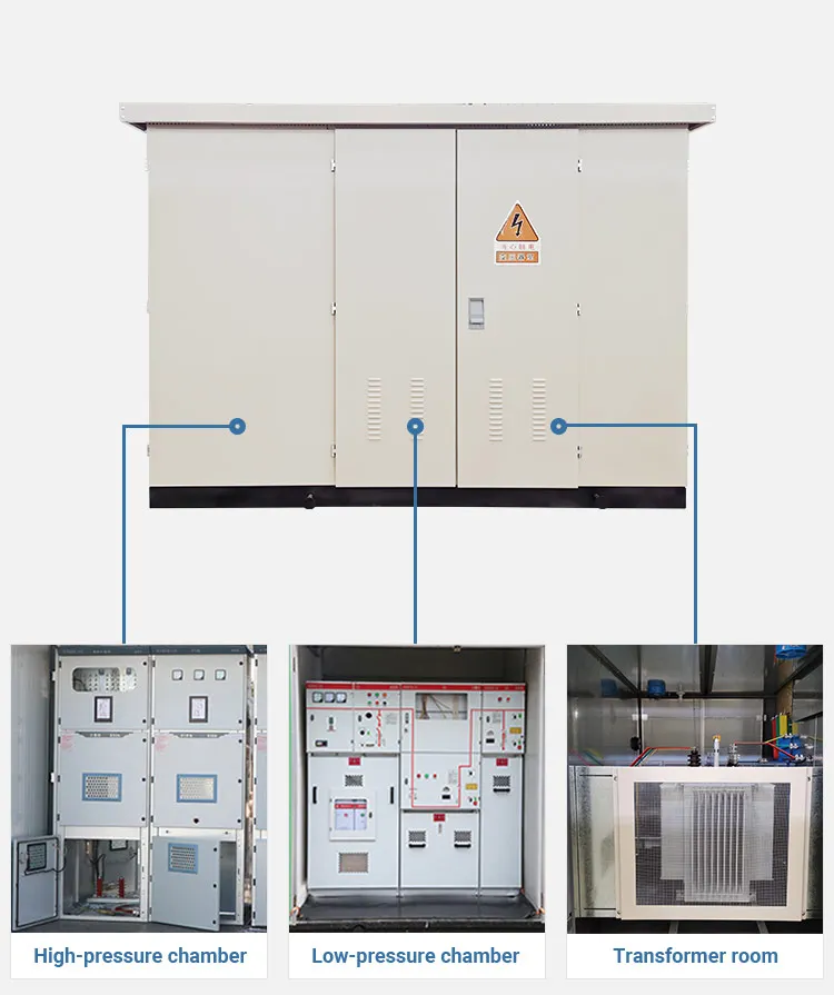 Wholesale 300 Kva Substation Distribution Substations 10kv Preinstalled ...