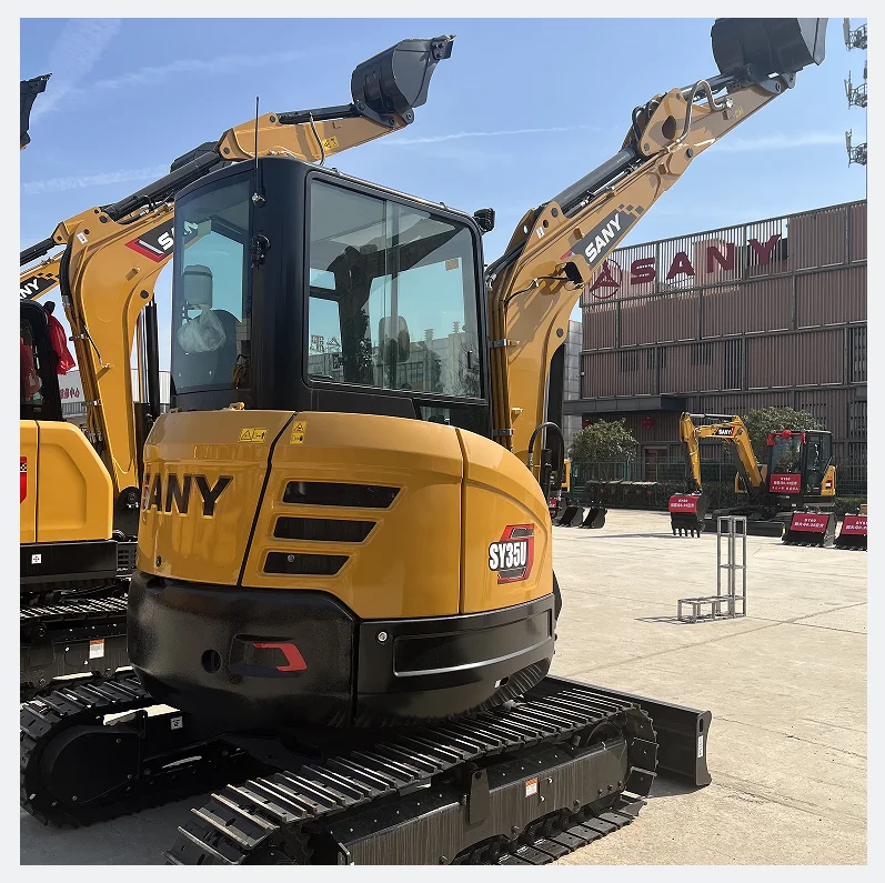 China Brand Mini Excavator Sy35u 3.5t Sany 35 Mini Excavator Sy35u New ...