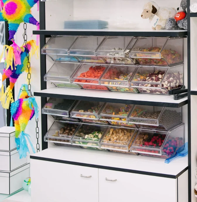 ECOBOX Sweet Candy Dispensers - Stackable Bulk Food Bins