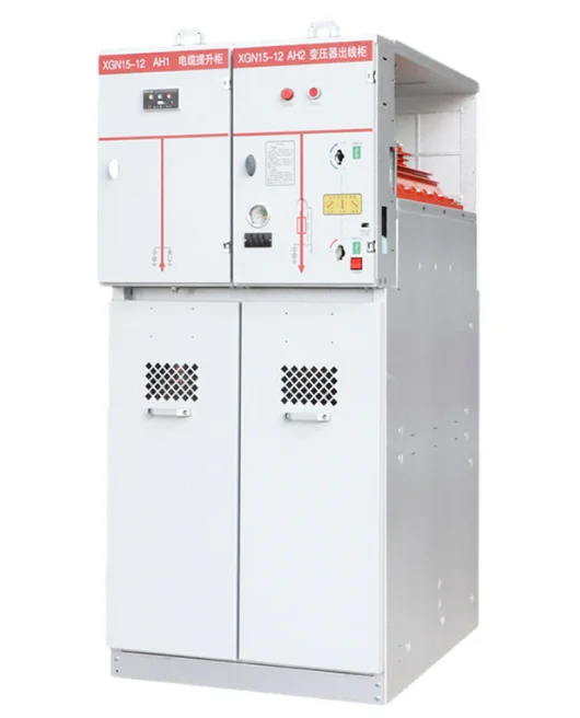 MV Ring Main Unit SF6 Circuit Breaker XGN15-12 Fixed AC High-Voltage ...