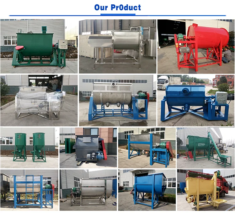 Industrial Plastic Powder Mixer Powder Cooking Mixer Double Motion With ...