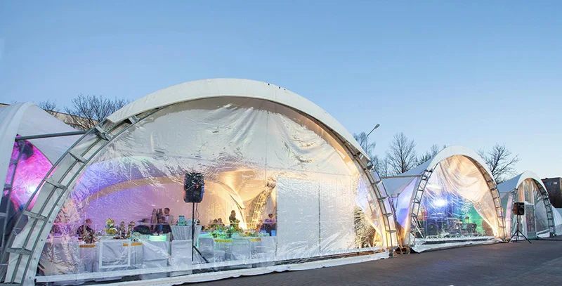 High Quality 30x30m Hall Gazebo Tarp Floor Teepee Tent Steel ...