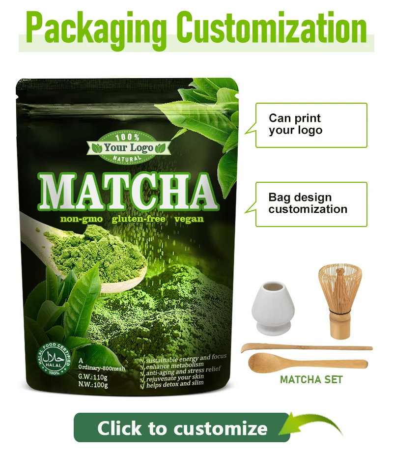 Wholesale organic te matcha green tea matcha powder buy private label ...
