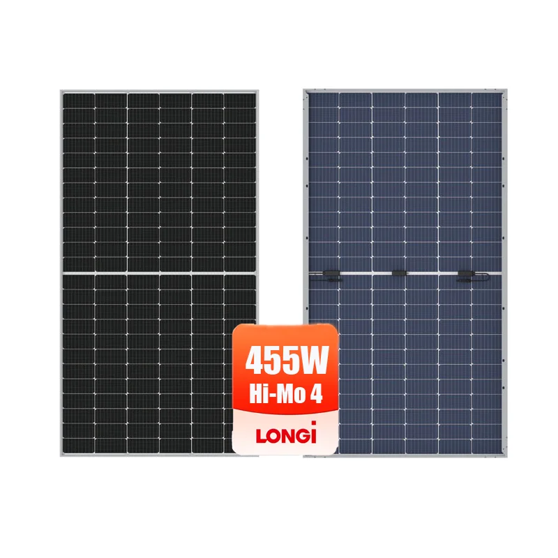 Longi solar Tier-1 455w Best selling Mono PERC Solar Cells panel high quality Hi-mo4 LR4-72HBD ...