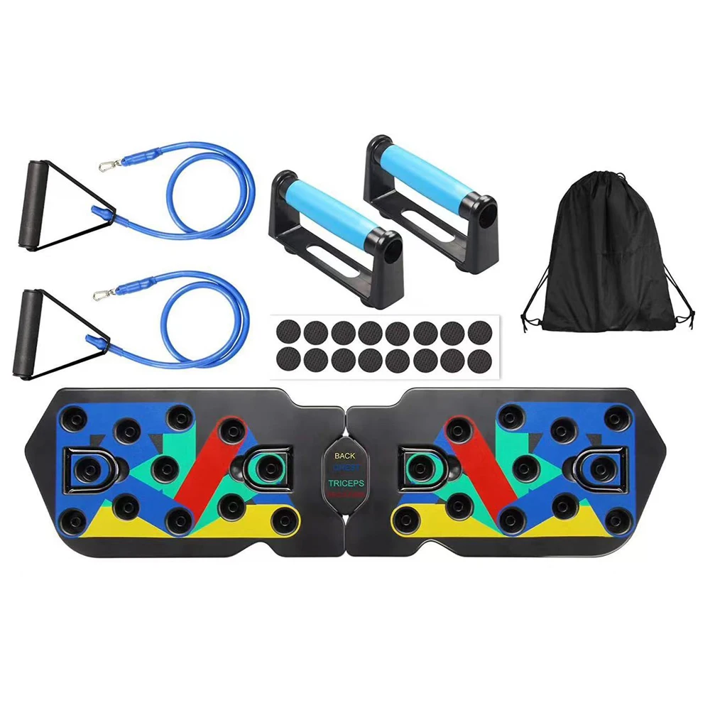 Body Fitness Multifunctional Push-up Bracket Board Gym Foldable Fitness ...