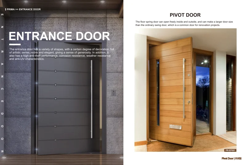 Prima High-Quality Timber Entrance Door Termite Resistant Waterproof ...