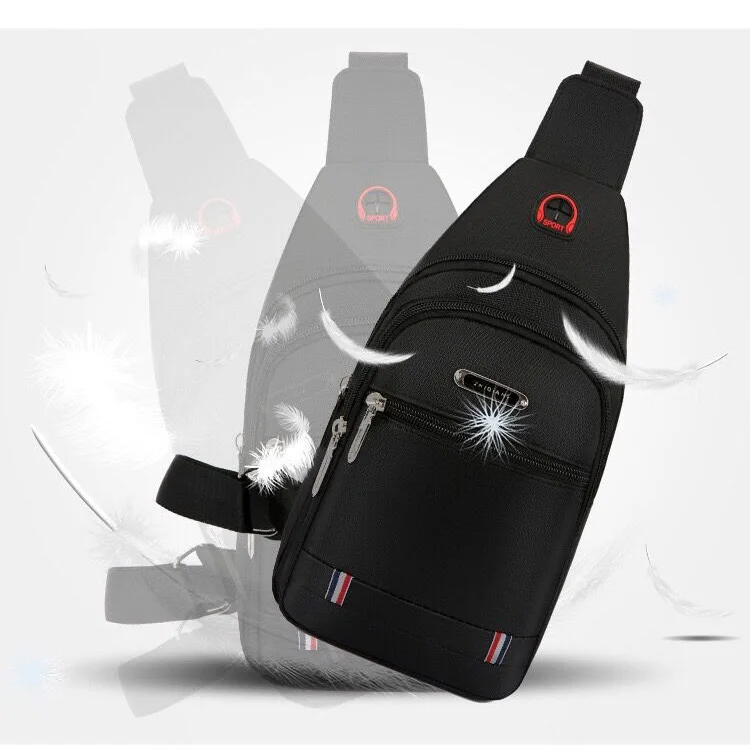 Customized Professional Chest Bags For Men Custom Messenger Bag ...