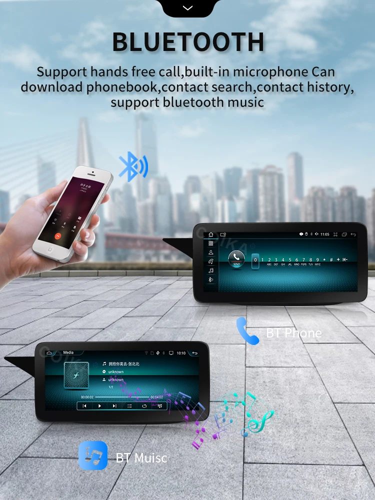 10.25 Inch Multimedia Player Carplay Auto Bt Car Android Radio For Mercedes S Class W221 W222 ...