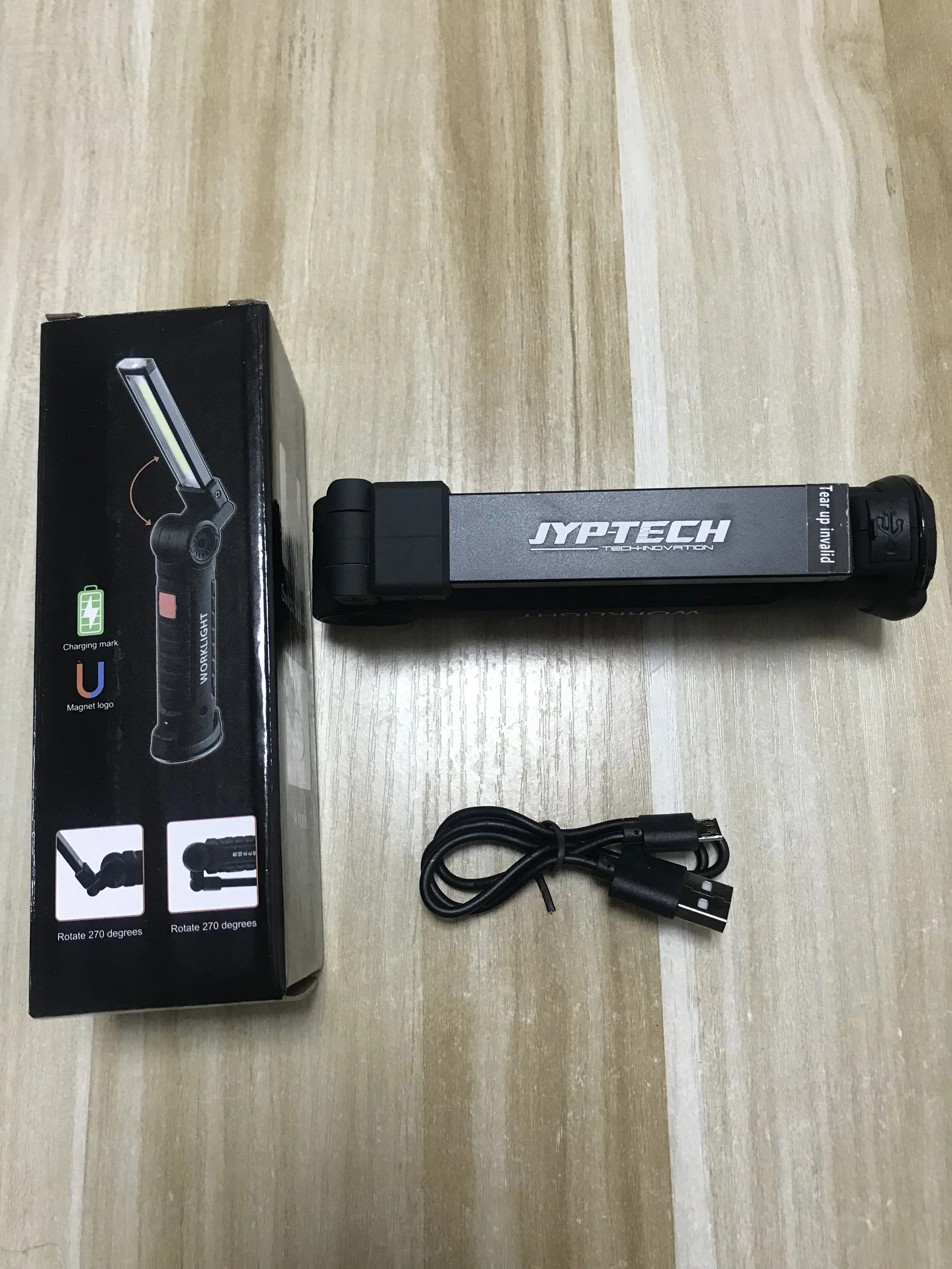 Motion Sensor LED Head Torch - Rechargeable COB Headlamp