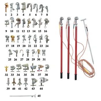 Factory Wholesales High Voltage Temporary Portable Grounding Equipment ...