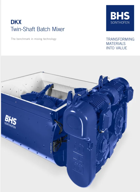 BHS Twin Shaft Concrete Mixer - Efficient & Durable