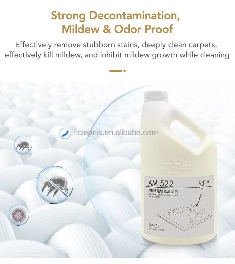 Low Foaming Premium 4 Litre All Purpose Anti-mite Concentrated Formula ...