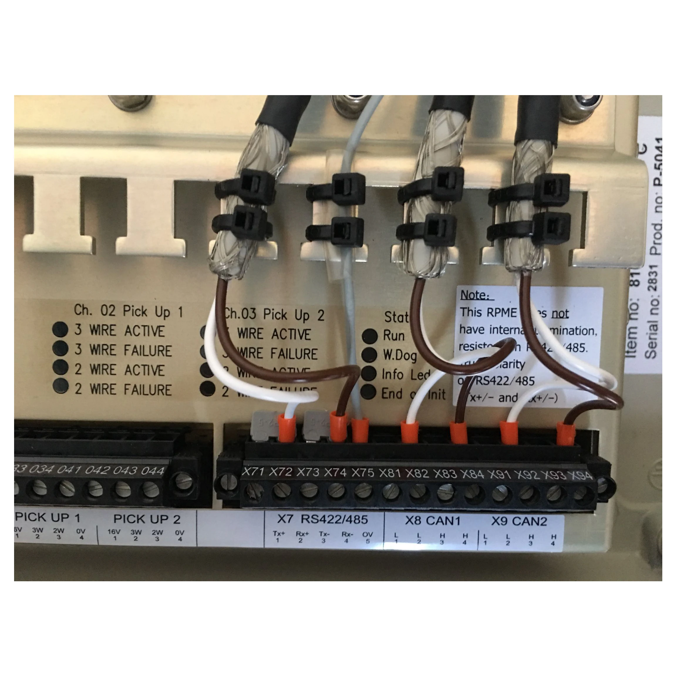 KONGSBERG main engine remote control system RPMD Speed control box ...